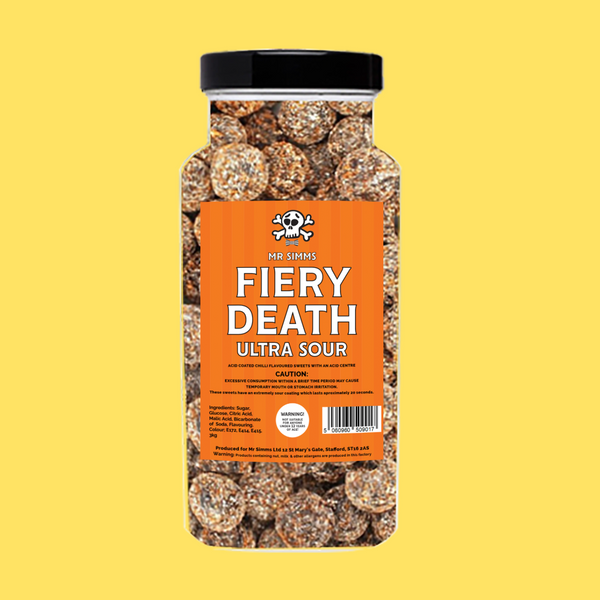 Fiery Death Ultra Sour 2.5kg – Mr Simms Olde Sweet Shoppe Limited ...